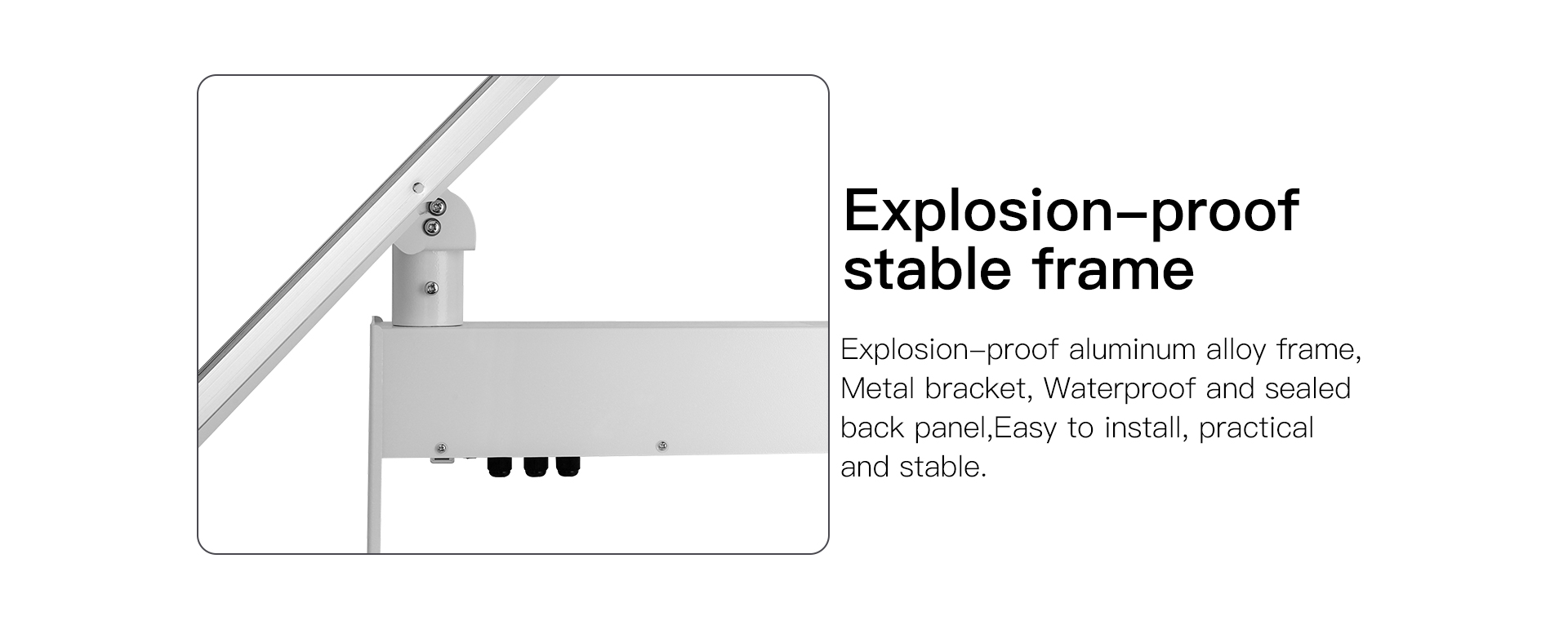 8040 Solar panel Specifications | VStarcam