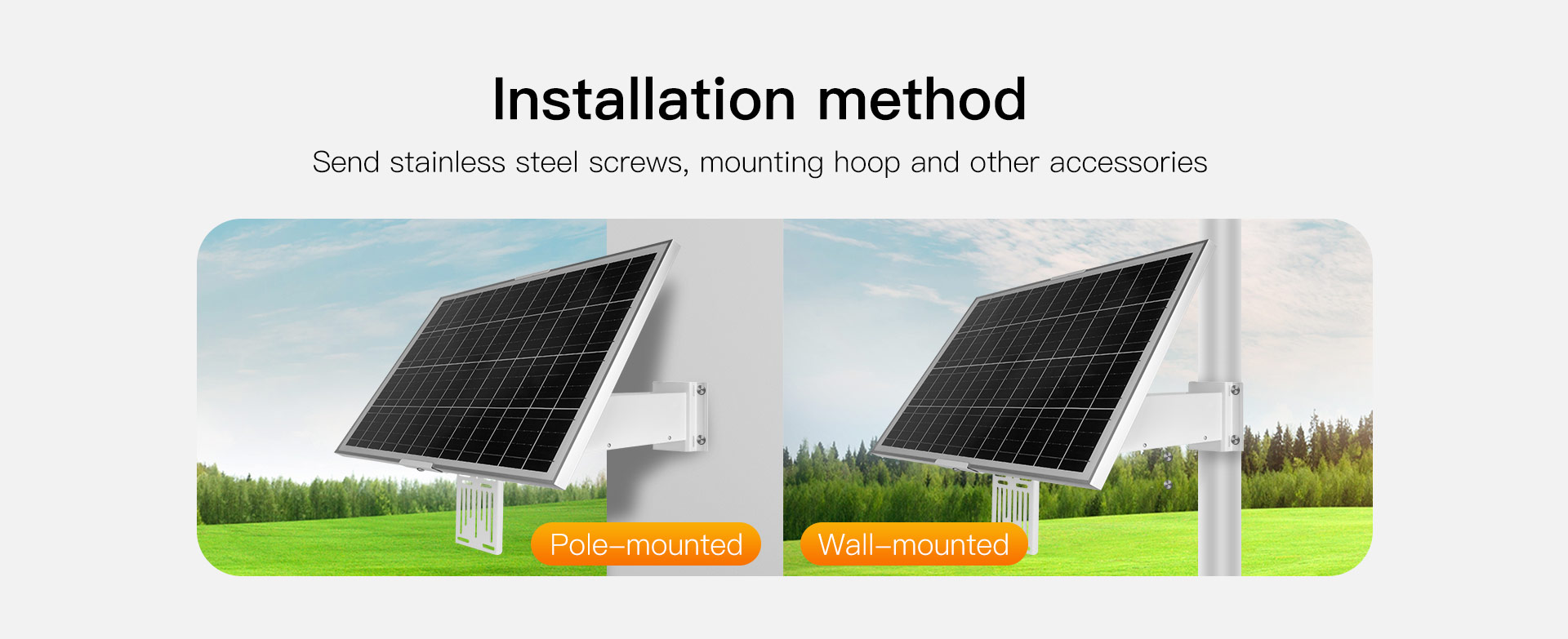 4020 Solar panel Specifications | VStarcam