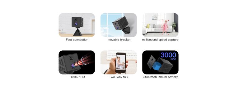 CB75 4G Battery Mini Camera