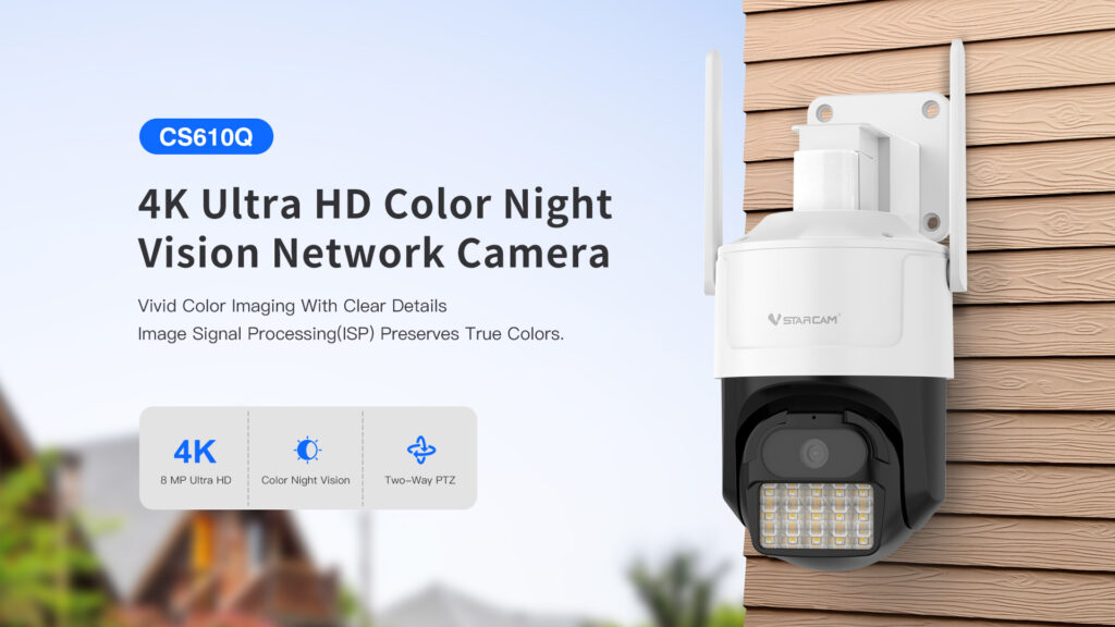 CCTV Camera factory 4K HD Color Night Vision Network Camera CS610Q