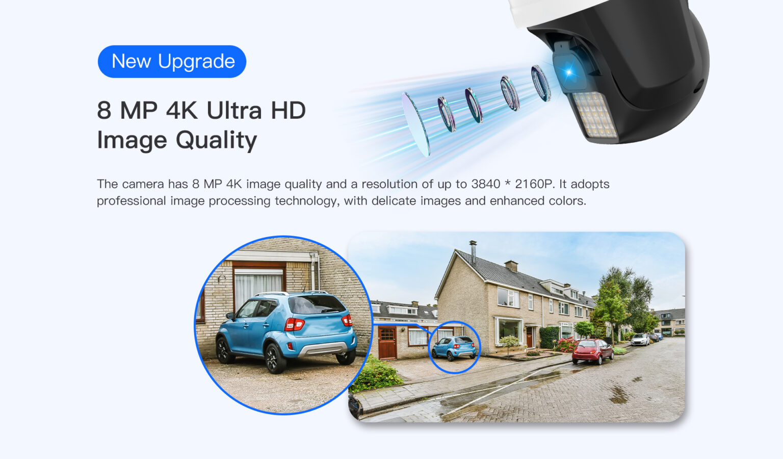 CCTV Camera factory 4K HD Color Night Vision Network Camera CS610Q