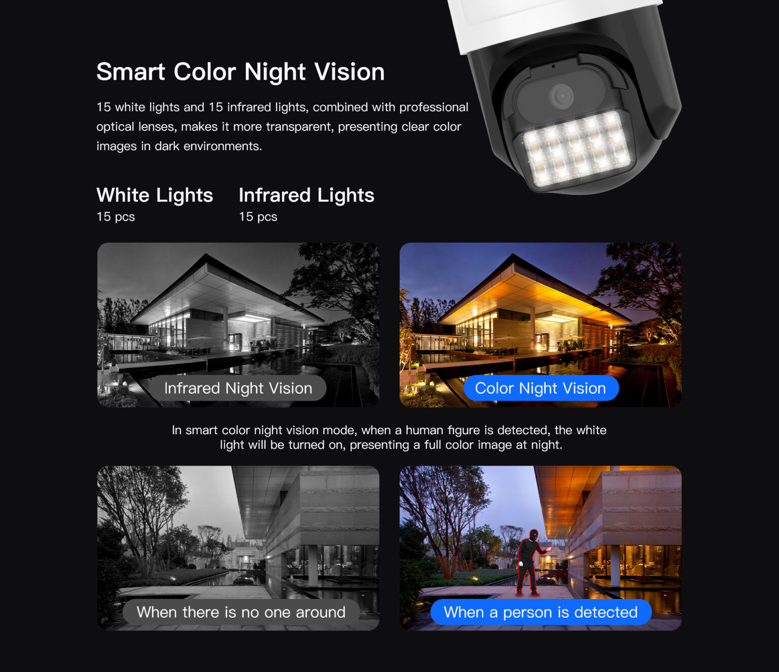 CCTV Camera factory 4K HD Color Night Vision Network Camera CS610Q