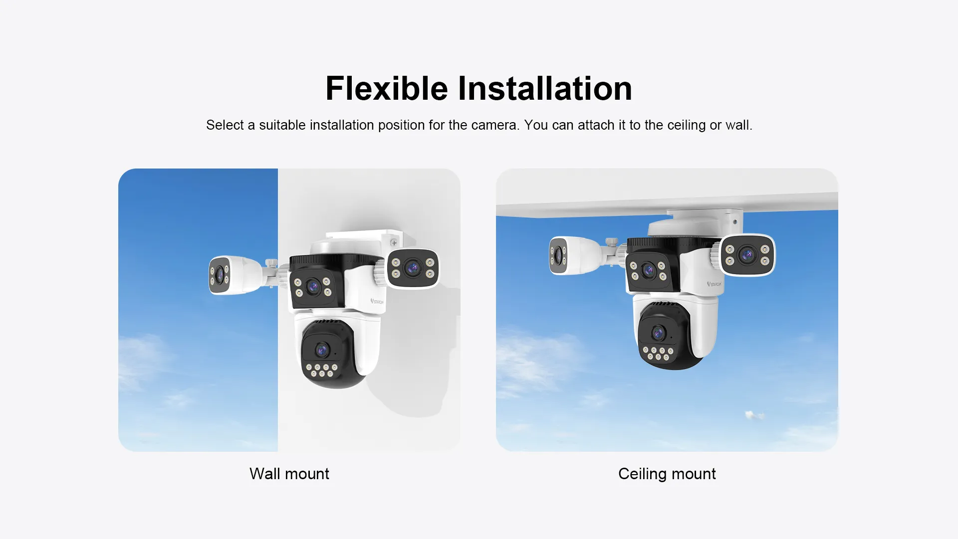 Four-Lens Waterproof Security Camera CS621FR